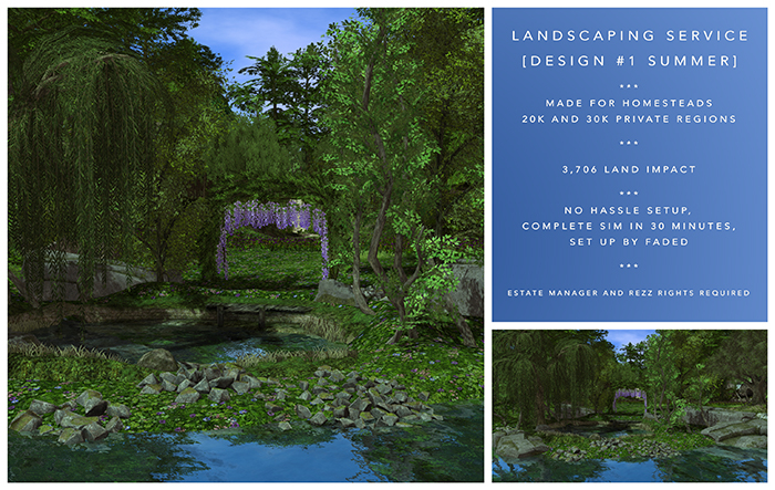 Second Life Marketplace - [F] Prefab Landscape 1 - Summer